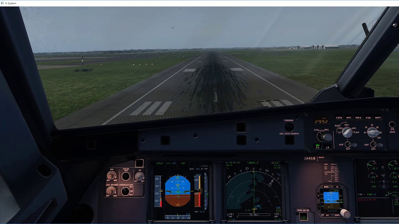 Tokyo Airport(RJTT) RWY 22 LDA-Z [X-PLANE] - YouTube