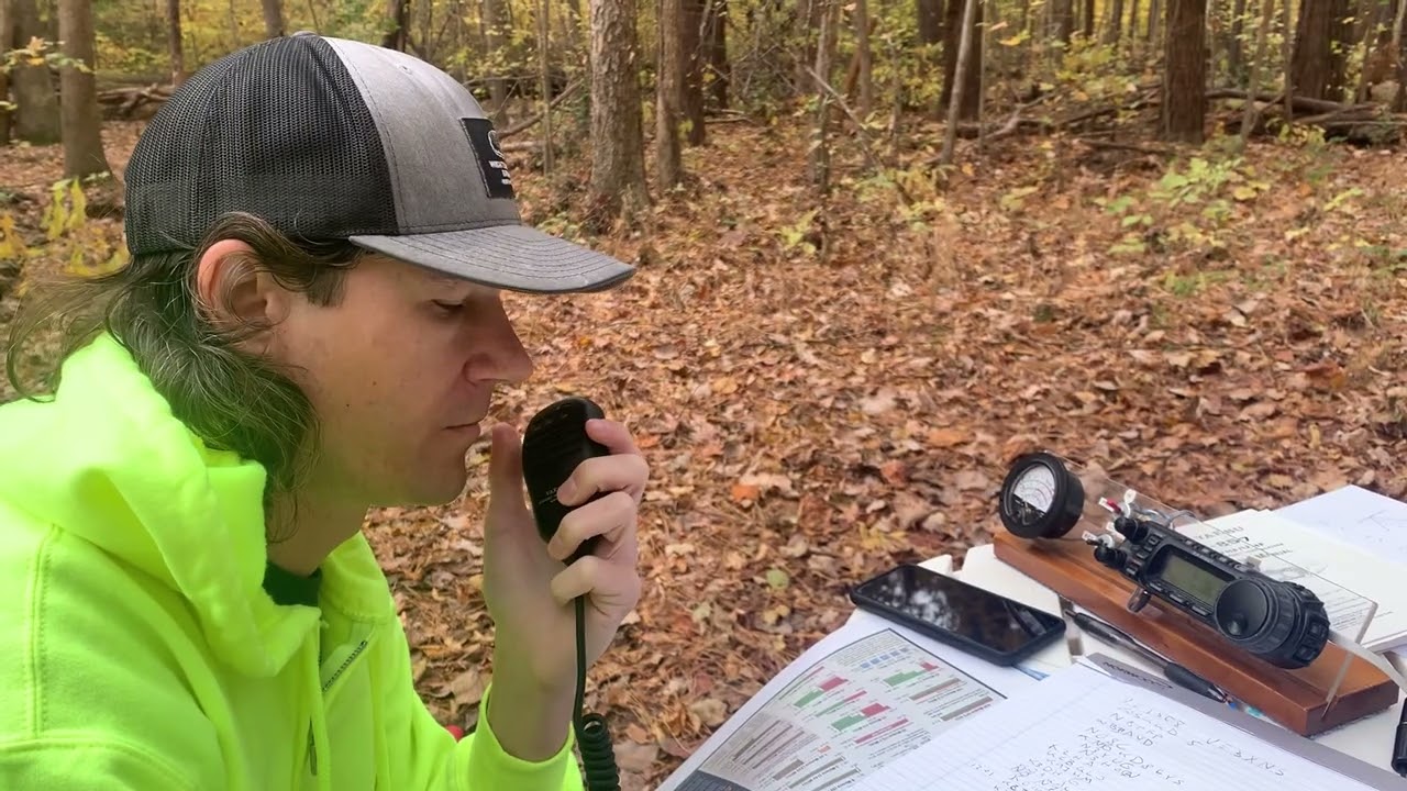 Using the TN07 antenna portable - YouTube