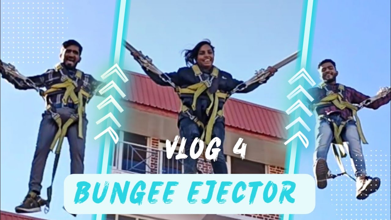 Insane Reaction on Bungee Ejector in Kufri Adventure Park • Vlog 4 ...
