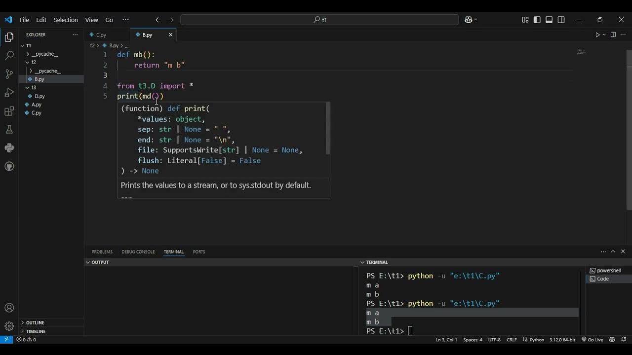 Importing files from sub directories and sibling directories in python - YouTube