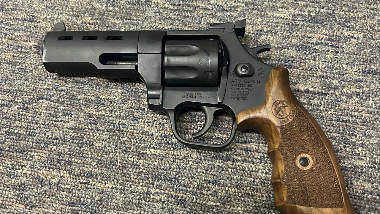 Taylor & co .357 at the range (follow up video) - YouTube