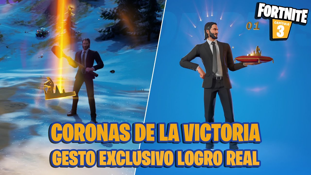 Fondo De Victoria Real De Fortnite Cómo Conseguir Coronas En Fortnite