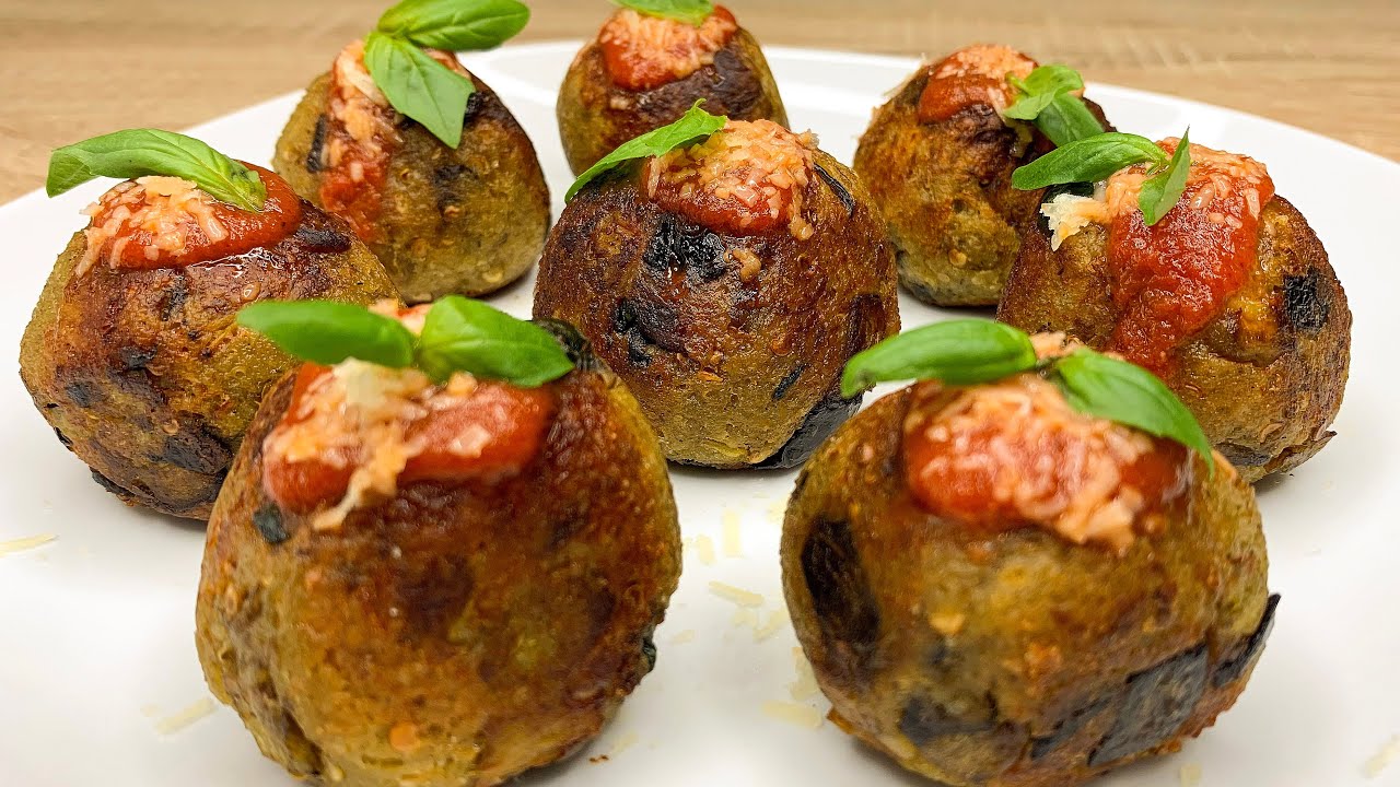 I can't stop eating these delicious eggplant balls! 2 easy recipes that ...