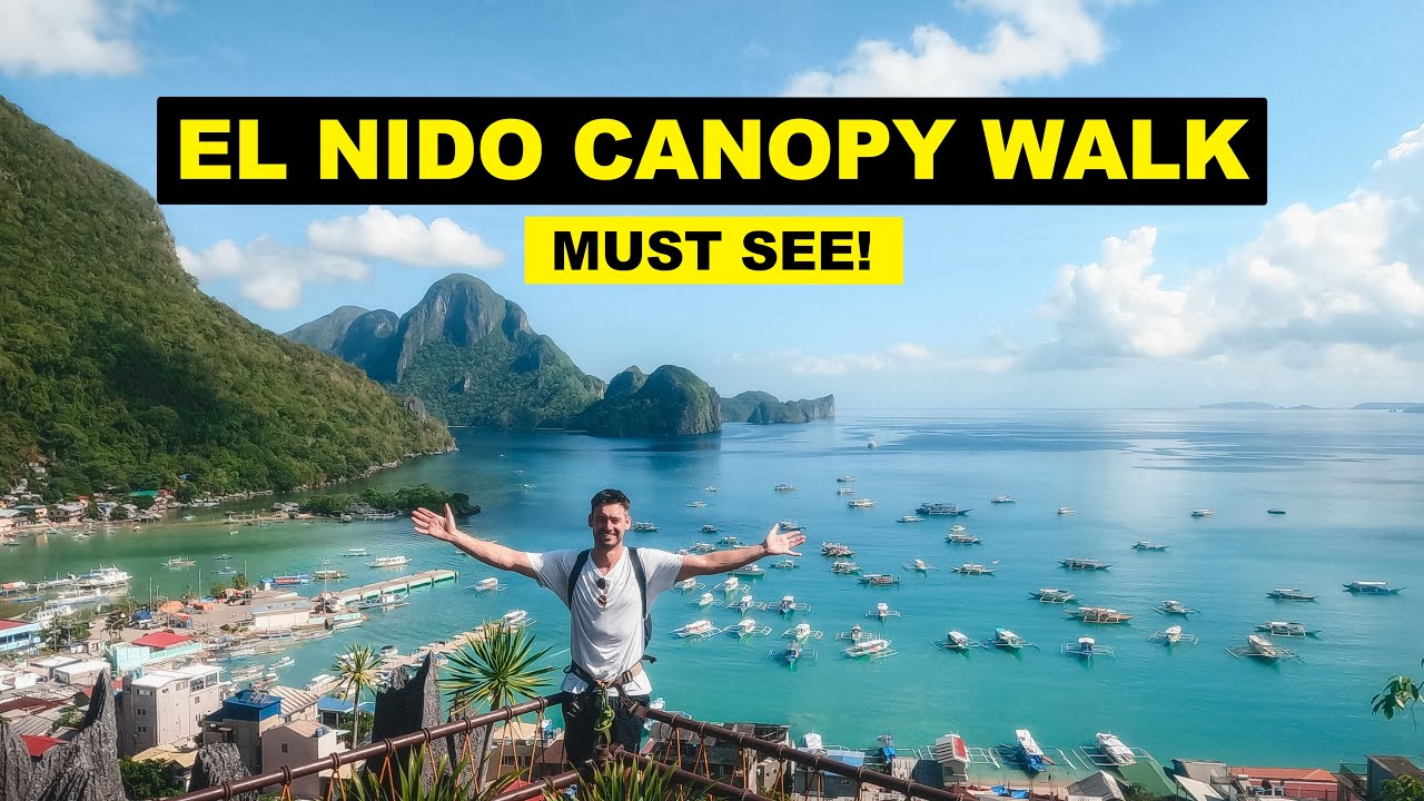 El Nido Canopy Walk - Taraw Cliff (Must See!!) - YouTube