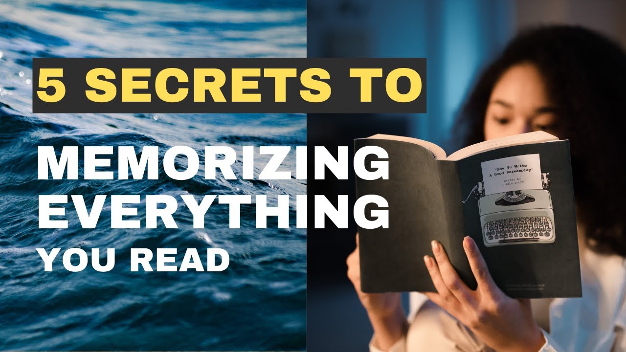 5 Secrets to Memorizing Everything | Memorization tips | Increase your ...