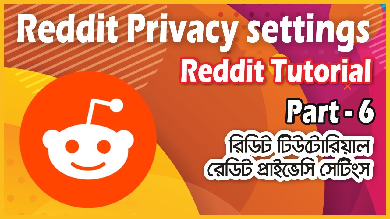 Reddit account settings | Reddit privacy settings - YouTube
