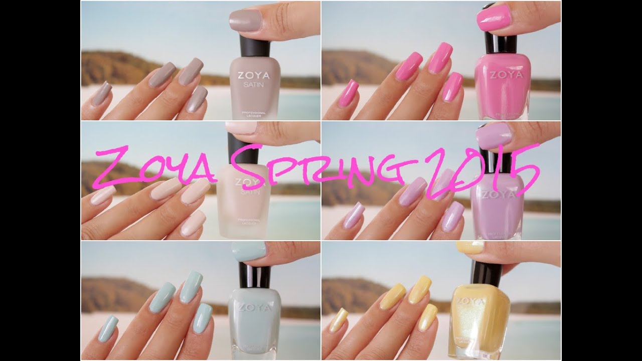 Zoya Spring Collections 2015 - YouTube