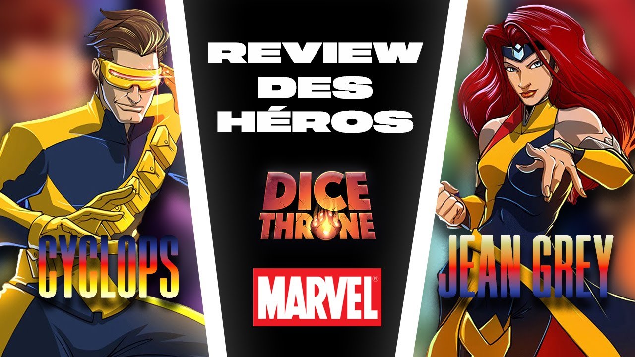 Recap et overview Cyclops VS Jean Grey | Dice Throne | X-men - YouTube
