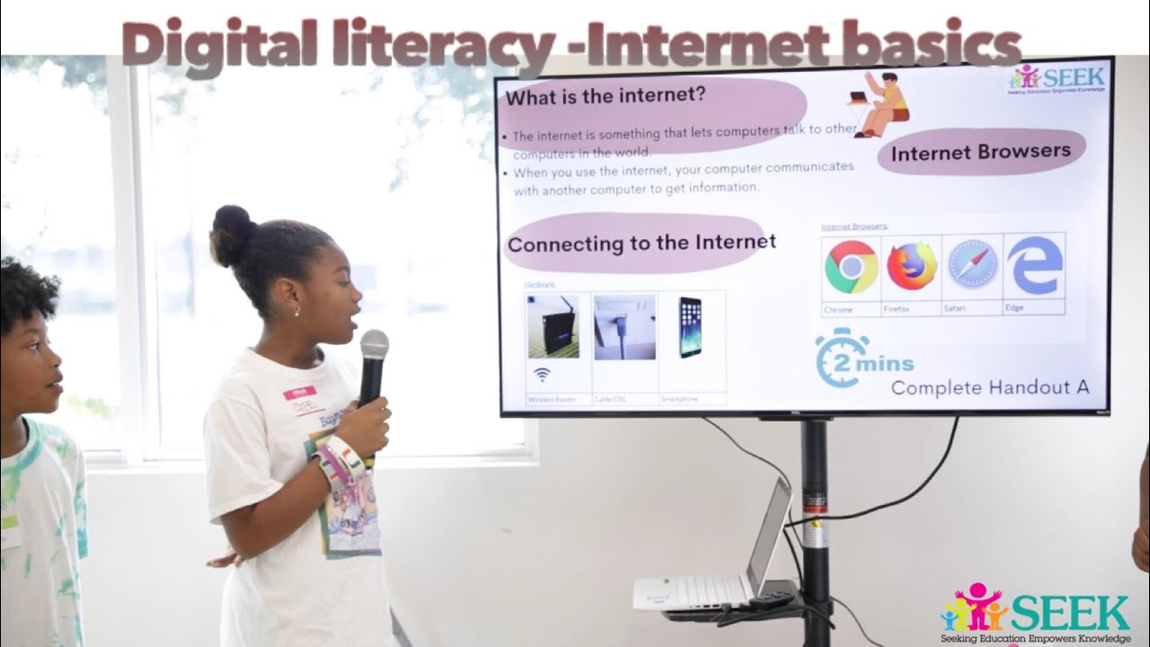 Digital literacy workshop - Internet basics - YouTube