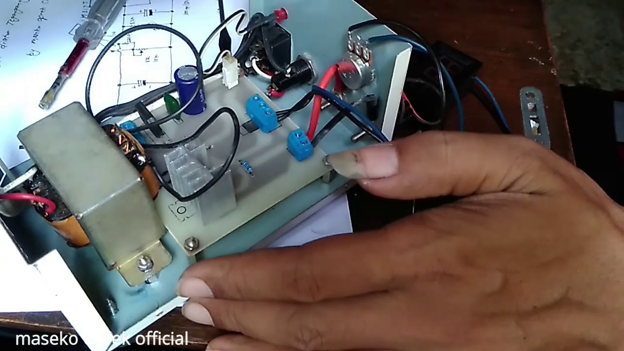 Cara ganti potensio biasa dengan potensio multi run Adaptor sederhana ...