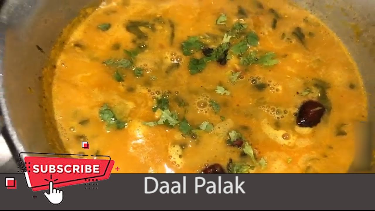 How To Make Daal Palak | | Palak Daal | In Under Two Minutes - YouTube