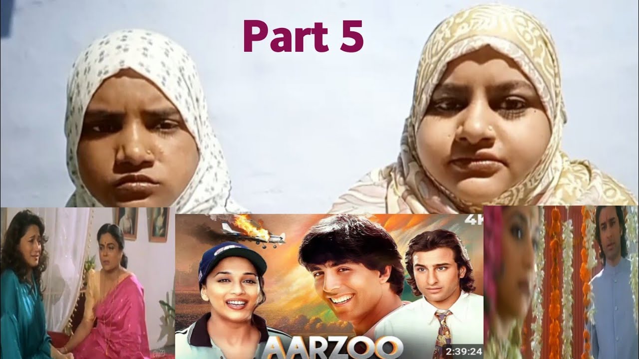 Indian Girls Reaction On Aarzoo (1999) Hindi Movie l Part 5 l Madhuri D ...