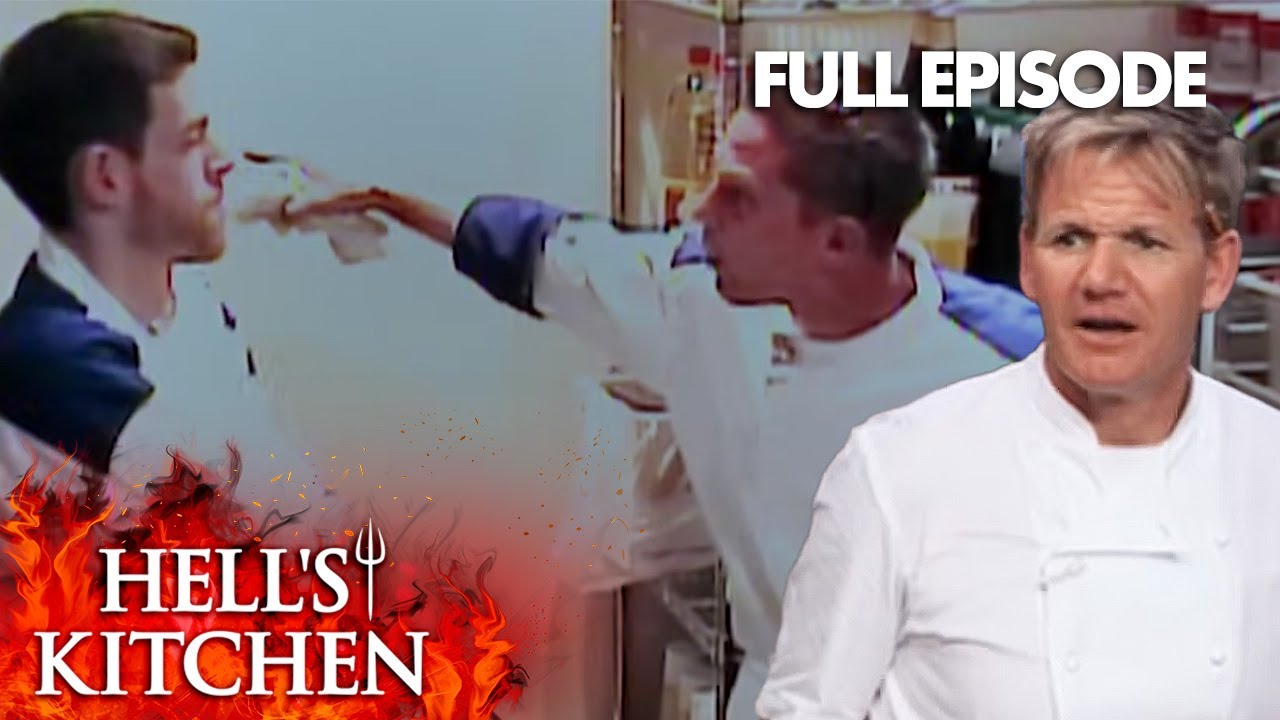 Ramsay Has To Break Up A FIGHT Mid Dinner Service | Hell's Kitchen Full ...