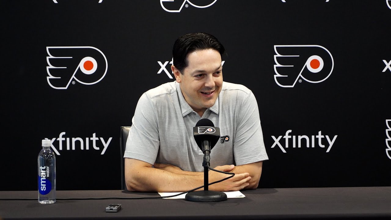 7/1 Press Conference: Daniel Briere - YouTube