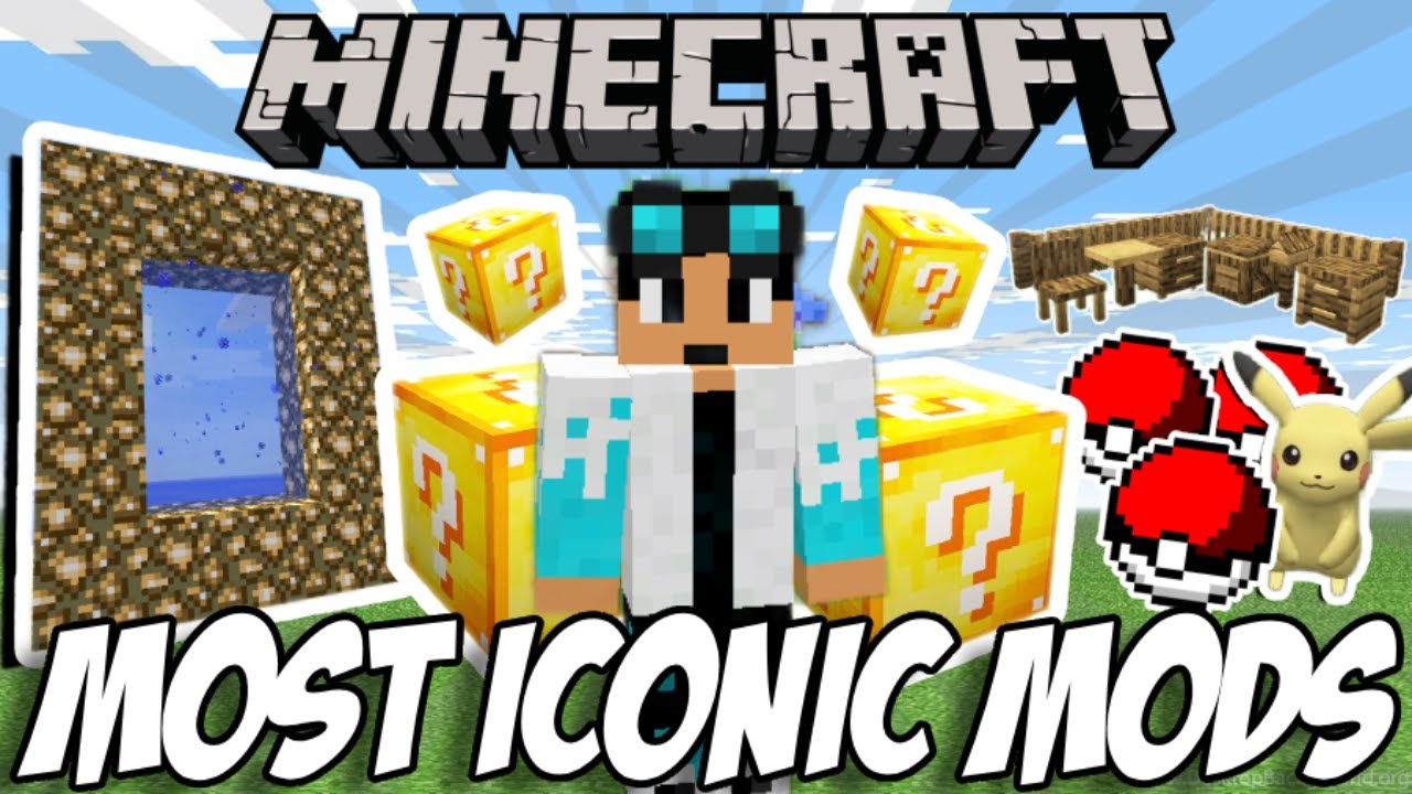 MINECRAFT MOST ICONIC MODS - YouTube