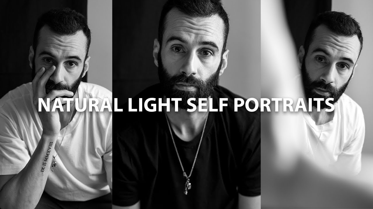 Professional SELF PORTRAIT Photography at HOME - YouTube