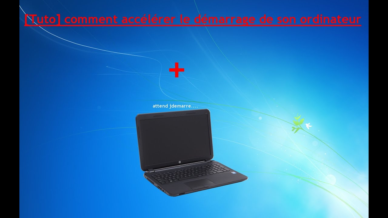 [TUTO]Optimisé le démarrage de son Pc [FR] - YouTube