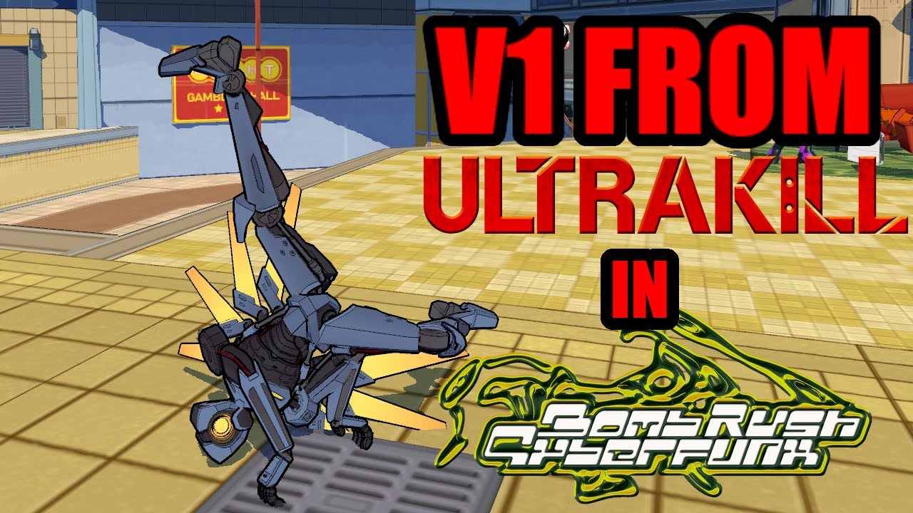 V1 From ultrakill in BRC (MOD RELEASE) - YouTube