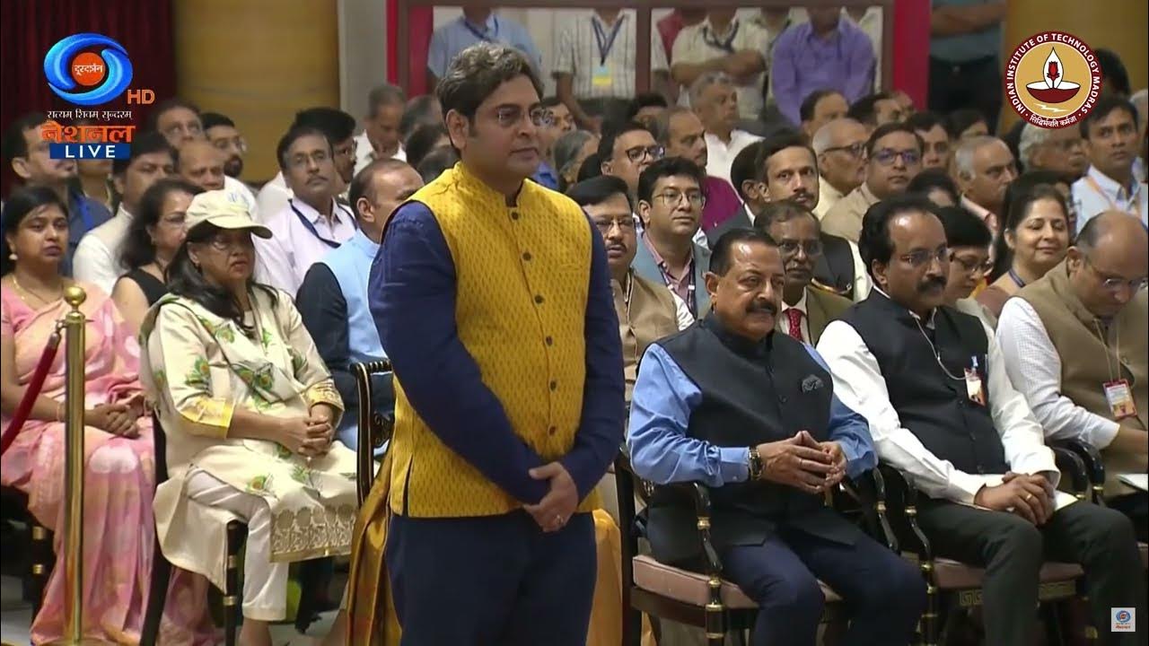 Honored with 'Rashtriya Vigyan Puraskar: Vigyan Yuva - Shanti Swarup Bhatnagar Award' - YouTube