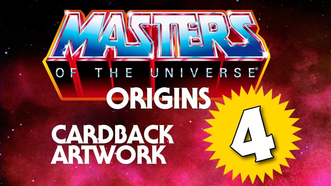MOTU Origins - Cardback Artwork - Part 4 - YouTube