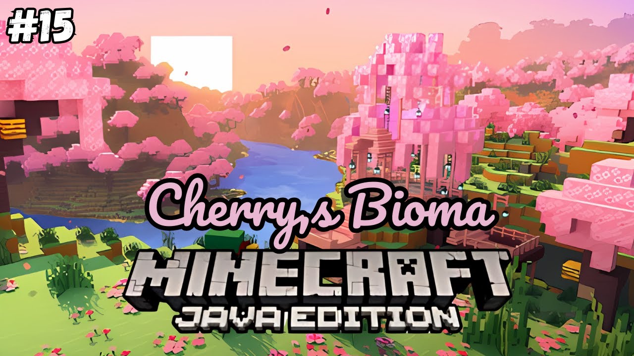 SURVIVAL DEMI MENINGKATKAN PERADABAN DI BIOMA CHERRY - Minecraft Java ...