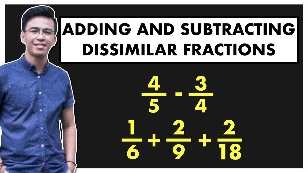 Adding And Subtracting Dissimilar Fractions Business Mathematics adding-and-subtracting-dissimilar-fractions-business-mathematics