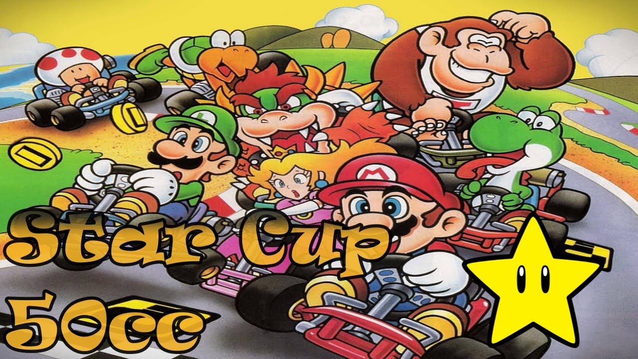 Super Mario Kart - Star Cup [50cc] ⭐ - YouTube