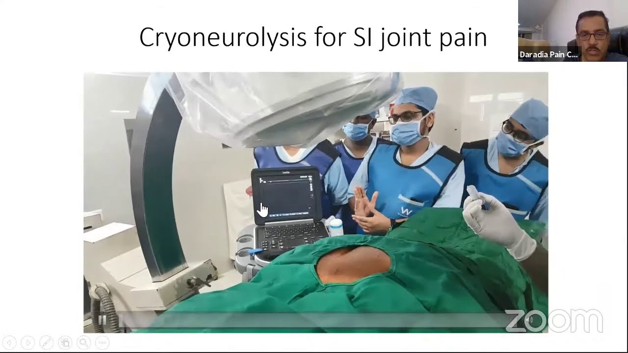 Cryoneurolysis is the most modern option for neurolysis - YouTube
