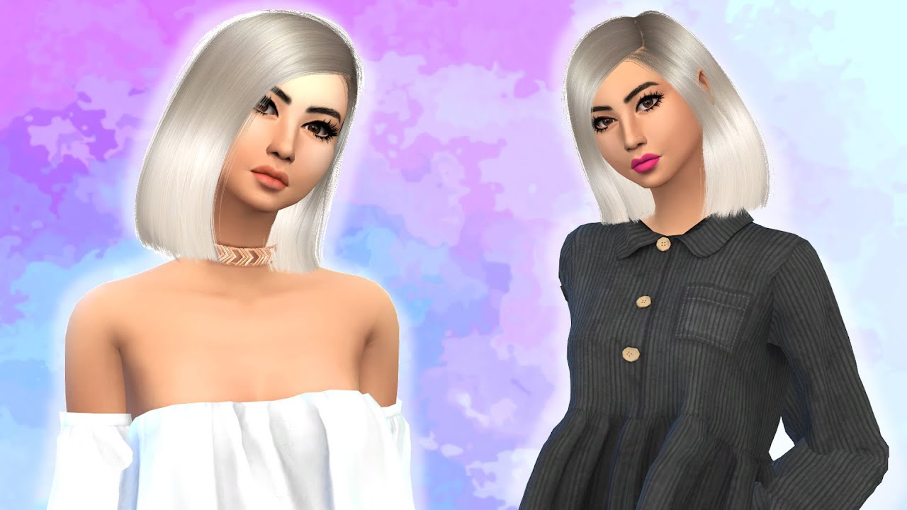 The Sims 4 | ALPHA CREATE A SIM | + CC LINKS - YouTube