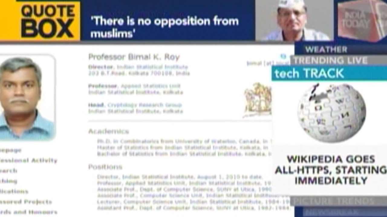 Centre Sacks Dr. Bimal Roy As Director Of Indian Statistical Institute ...