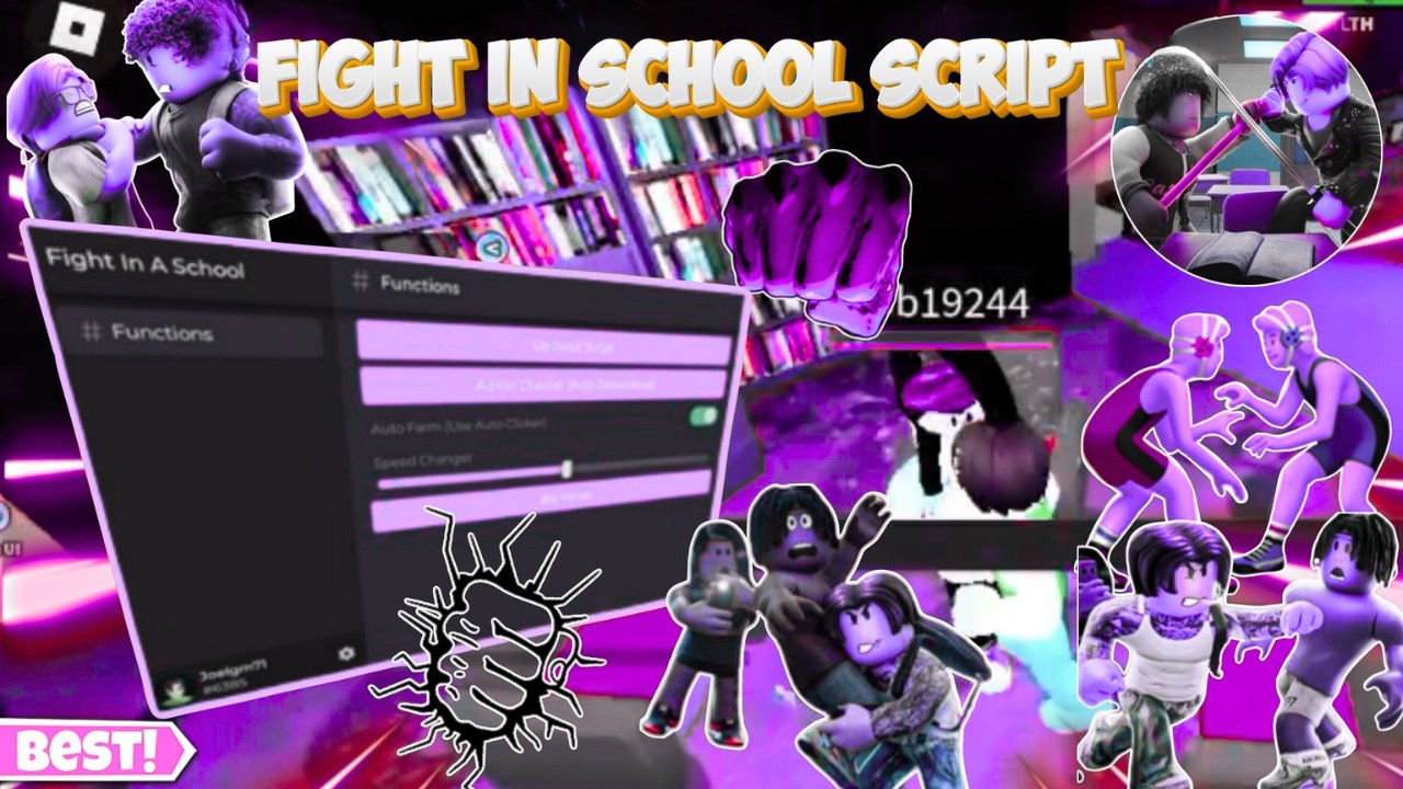 🔥 [FREE & KEYLESS] Fight In A School Script | Auto Farm Kills, Kill ...