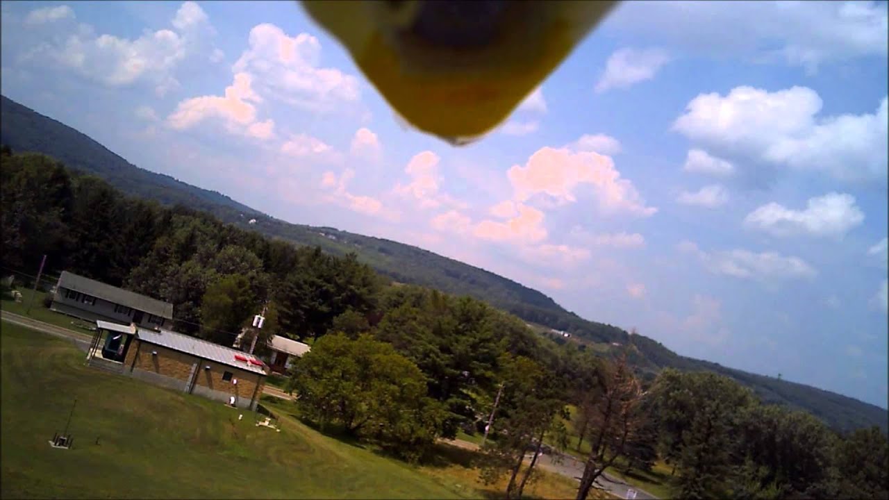 Domenico Flying the RC mini habu - YouTube