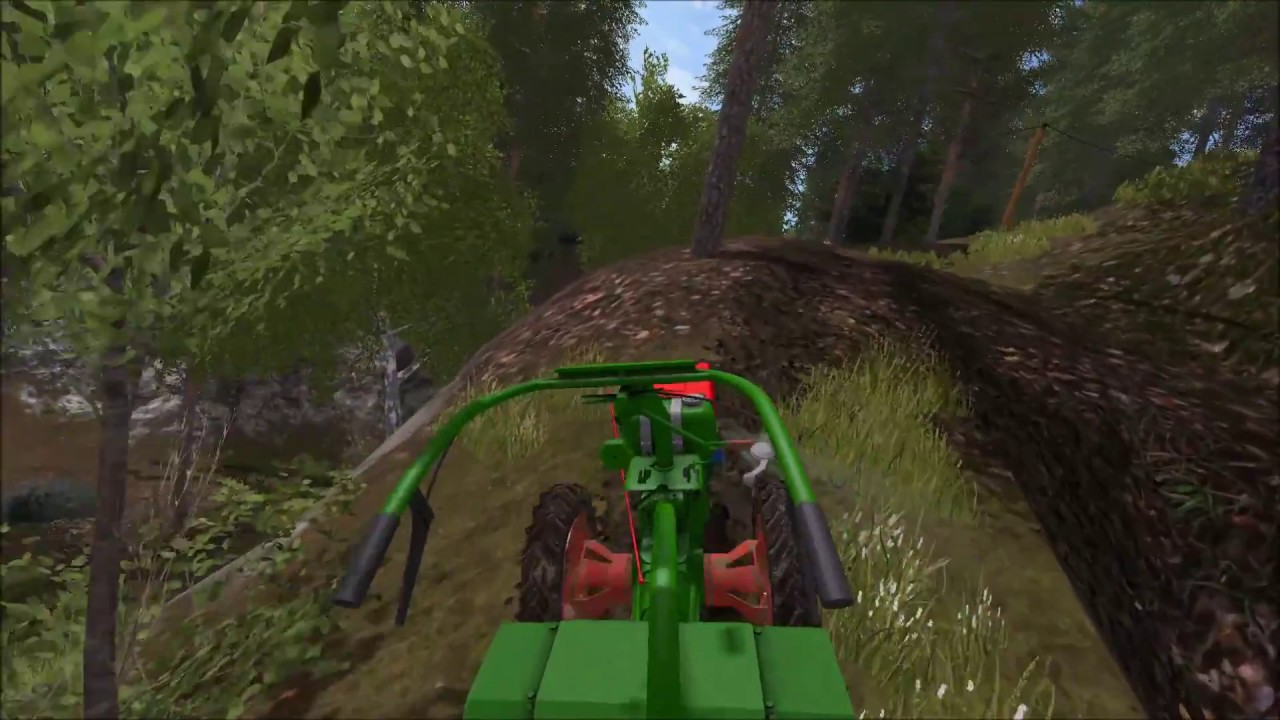 ☆Farming simulator 2017☆ In UTH 17 with motocultivator.... - YouTube