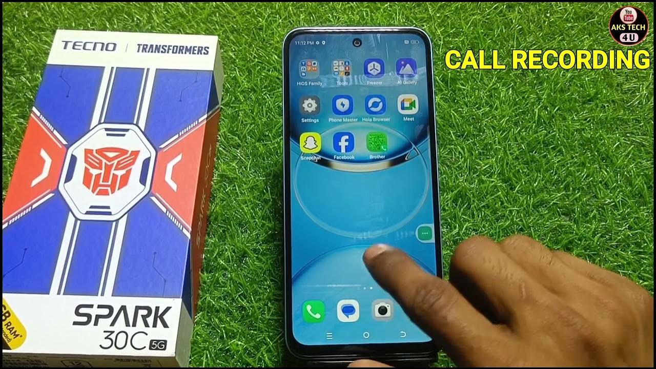 How To Auto Call Recording in Tecno Spark 30c | Tecno Spark 30c में Call Recording कैसे करें ...