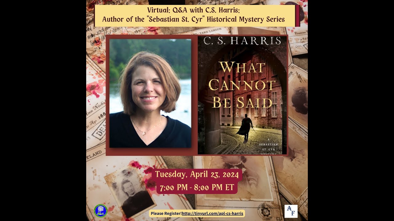 Q&A with C.S. Harris: Author of the "Sebastian St. Cyr" Historical ...
