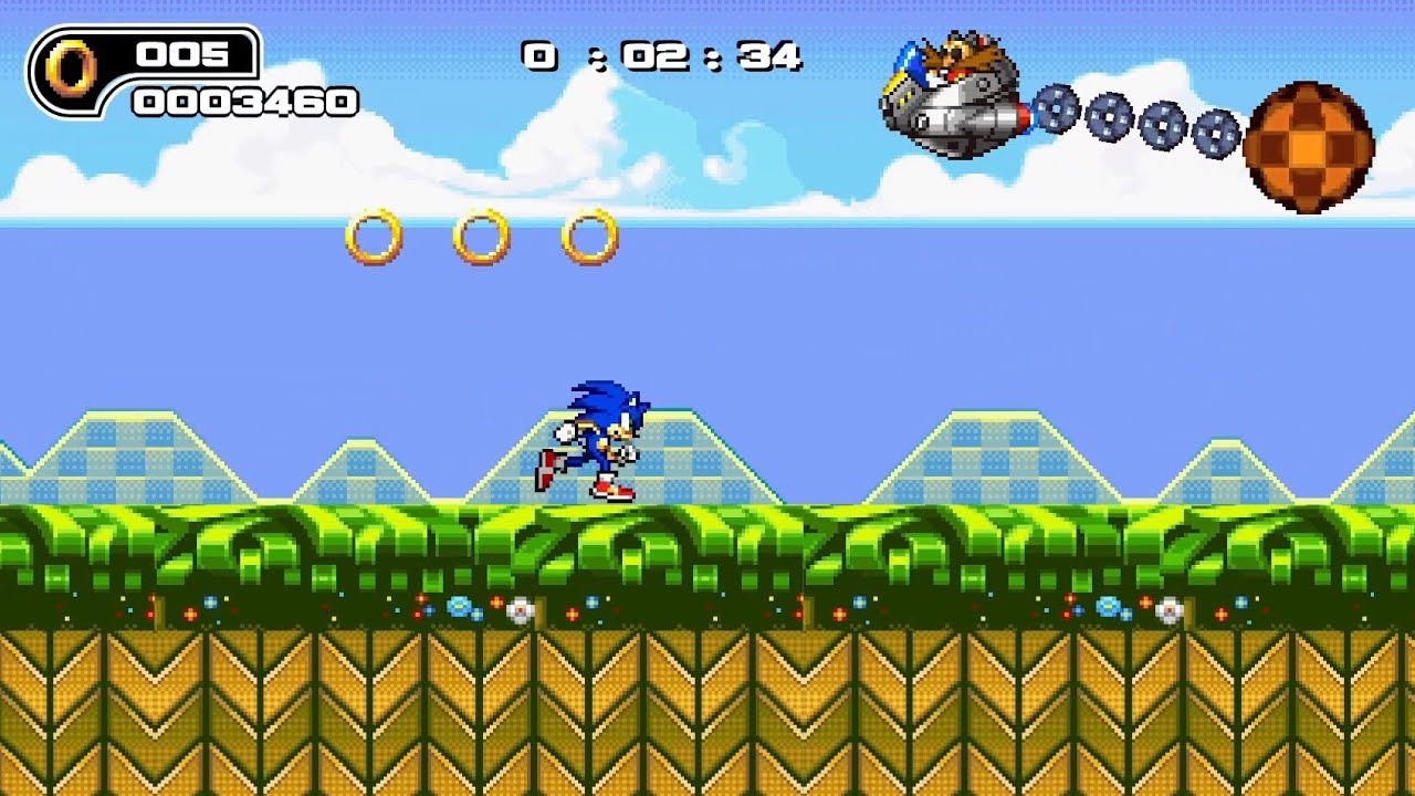 Ultimate Flash Sonic (Flash game) Walkthrough - YouTube