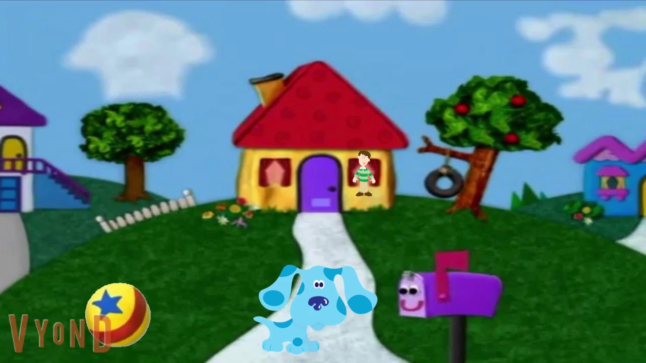 blue's clues opening: shy - YouTube