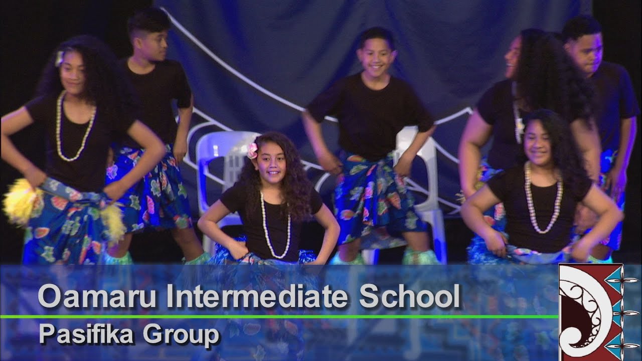 Oamaru Intermediate School - Pasifika Group Otago Polyfest 2018 - YouTube