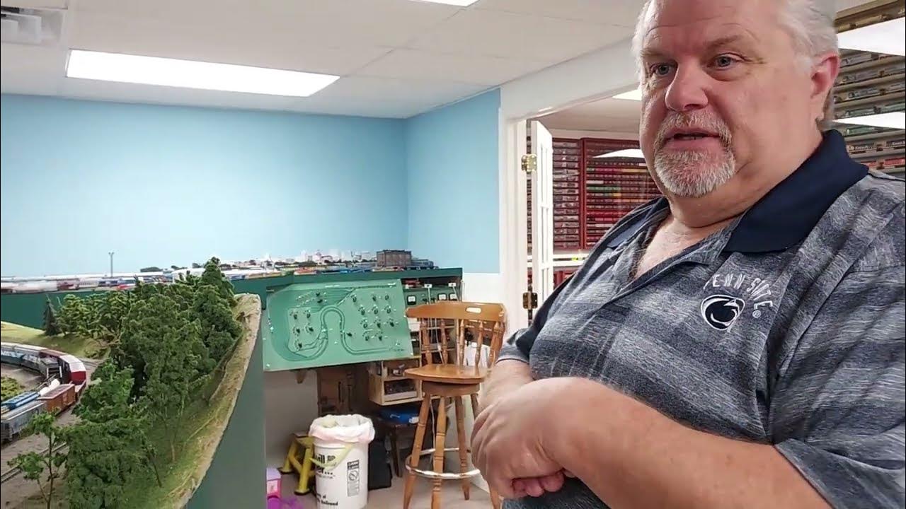 Todd Treaster's N Scale Layout tour 2022, without background Music. - YouTube