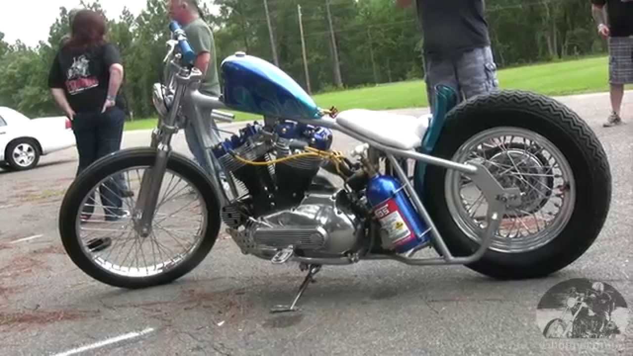 Max's killer homebuilt chopper (clip from Road 2 Smoke Out movie) - YouTube