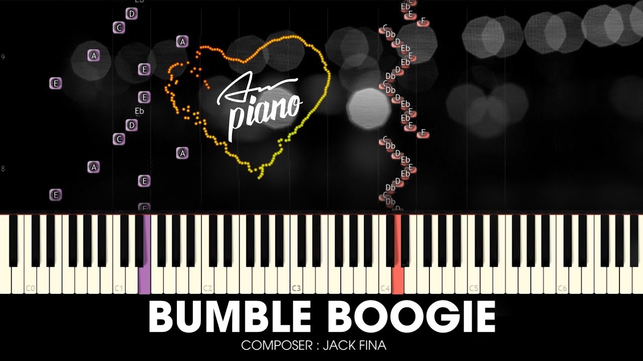 Bumble Boogie - Advanced Piano Tutorial - YouTube