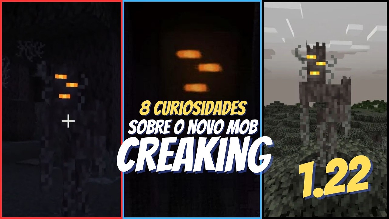8 CURIOSIDADES QUE VOCÊ PRECISA SABER SOBRE O NOVO MOB CREAKING! - YouTube