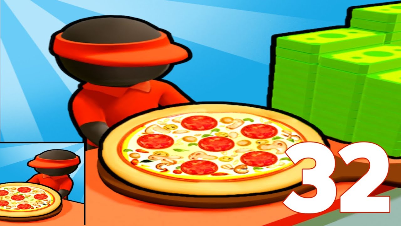 Pizza Ready - Gameplay Walkthrough Part 32 Stickman Pizza Restaurant (iOS, Android) - YouTube