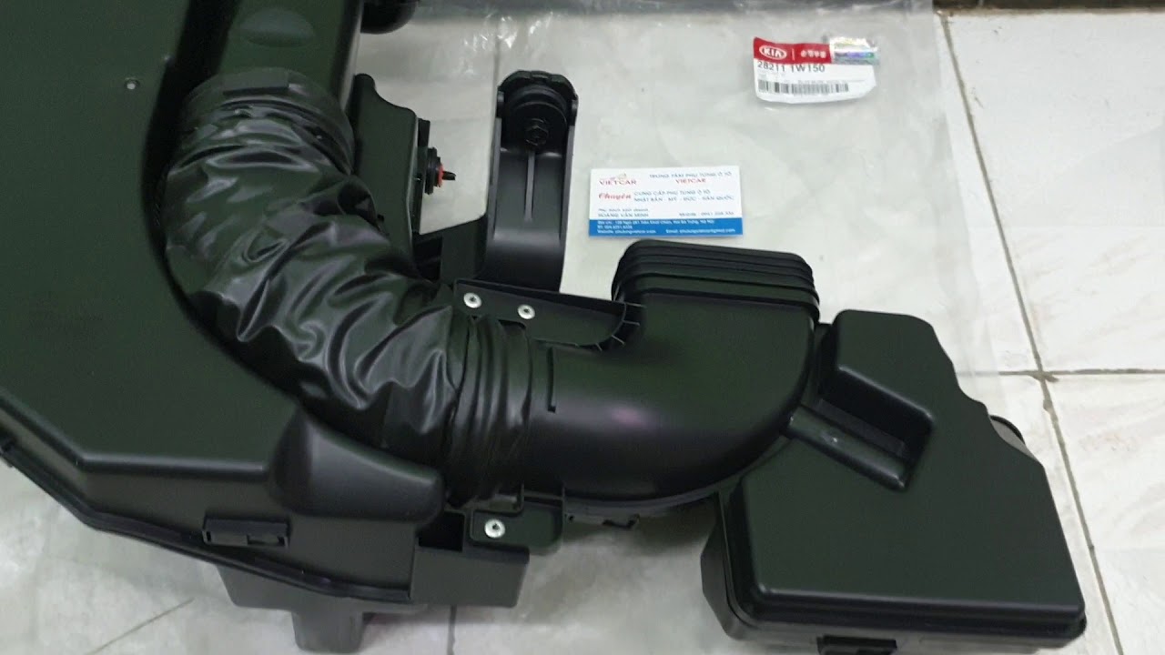 282111W150 Hộp lọc gió thứ cấp Kia RIO - YouTube