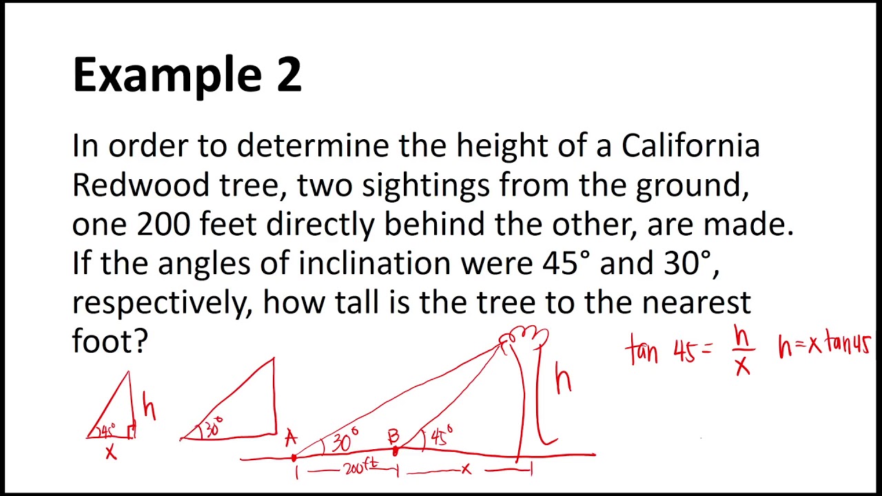 Word Problems and Proving Identities in Trigonometry - YouTube