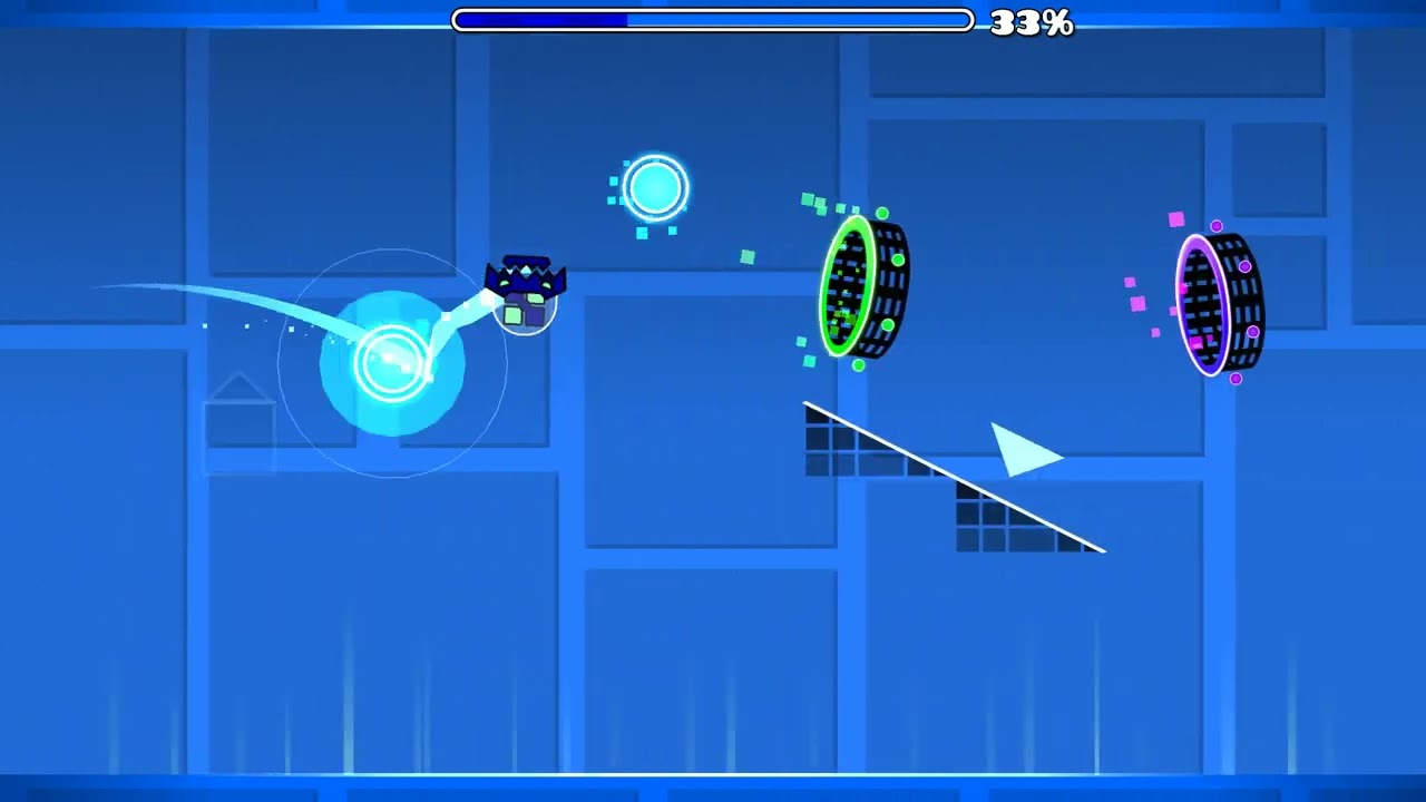 (made in 1 hour!) burnt out Layout by 4nb (me) | Geometry Dash - YouTube