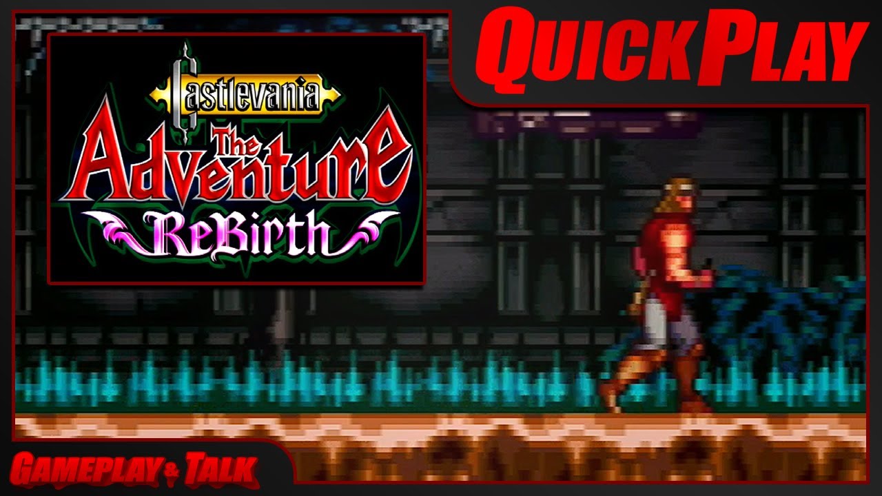 Castlevania Adventure Rebirth (Nintendo Wii) | Gameplay and Talk Quick ...
