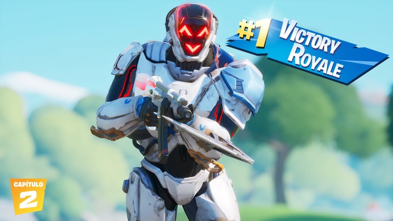Victoria con la skin EL CIENTÍFICO fortnite 2 - YouTube