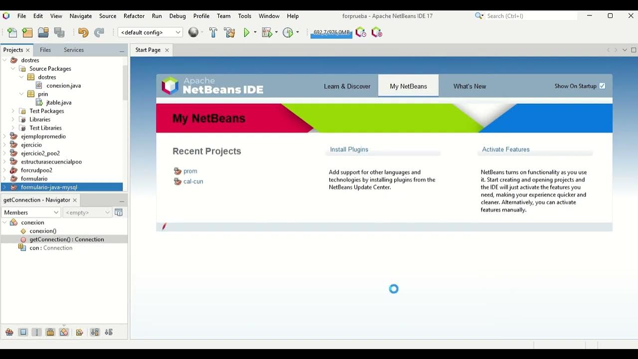 Como crear una conexión entre java y mysql - YouTube