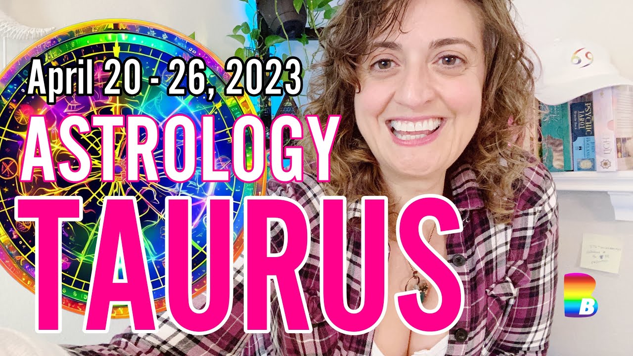 ♉️ TAURUS Week Ahead ASTROLOGY ♉️ April 20 - 26, 2023 #taurus # ...